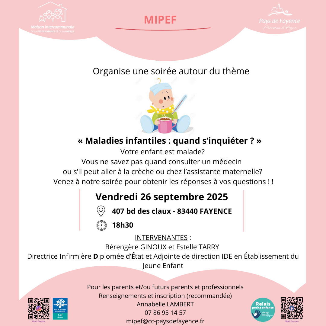 Les maladies infantiles : quand s’inquiéter? – Site officiel de la ...